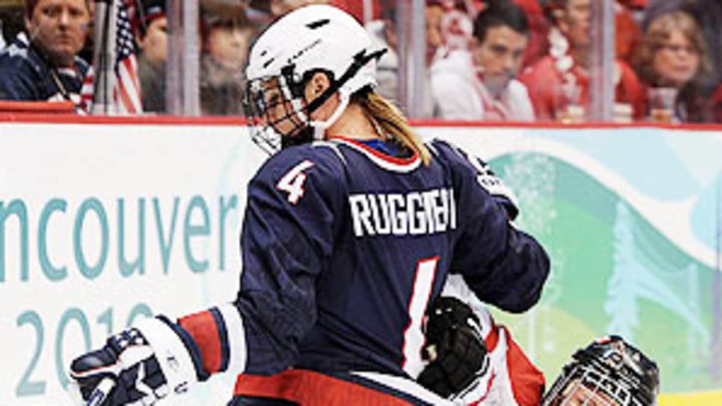 Brian Cazeneuve: Q&A with U.S. women's hockey star Angela Ruggiero ...