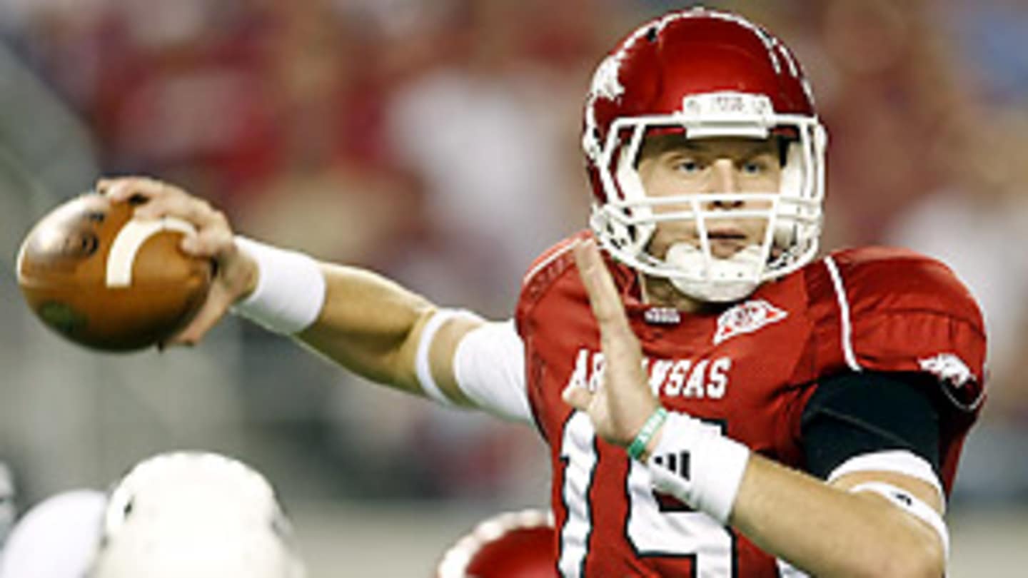 George Schroeder: Mallett's rocket right arm the catalyst for Arkansas ...