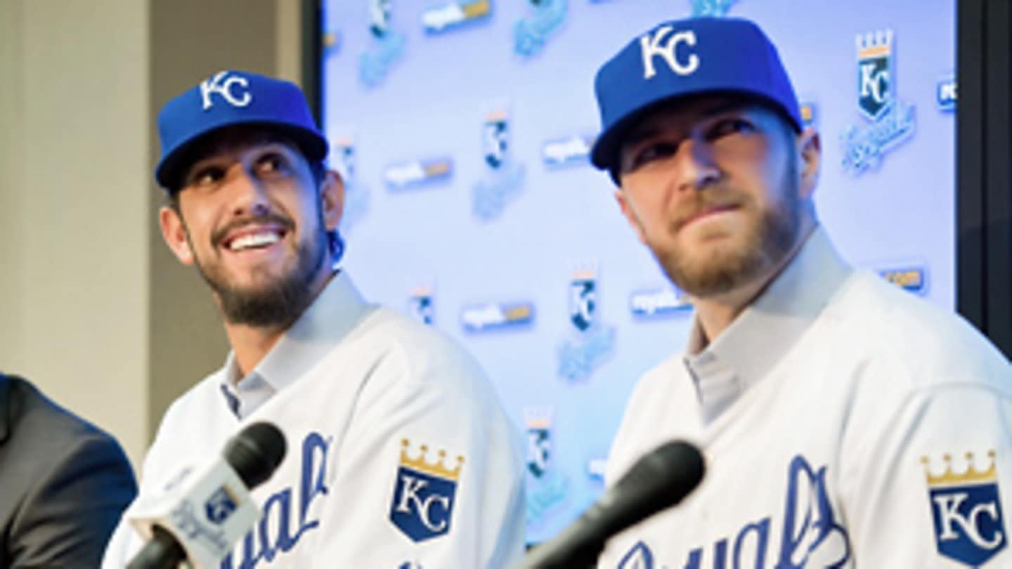 Royals introduce Shields, Davis following trade - Sports Illustrated