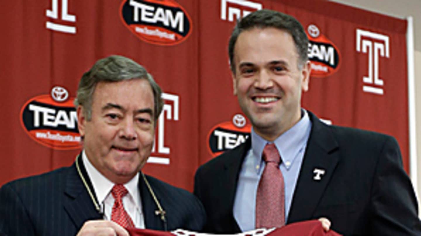 Rhule formally takes over as Temple's coach - Sports Illustrated
