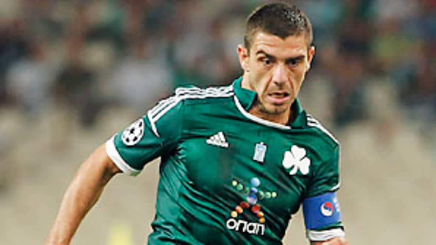 Greece captain Katsouranis signs with PAOK - Sports Illustrated