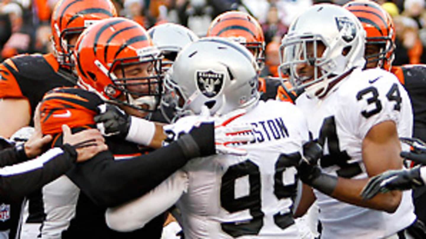 Bengals' OT calls some Raiders 'cowards' - Sports Illustrated