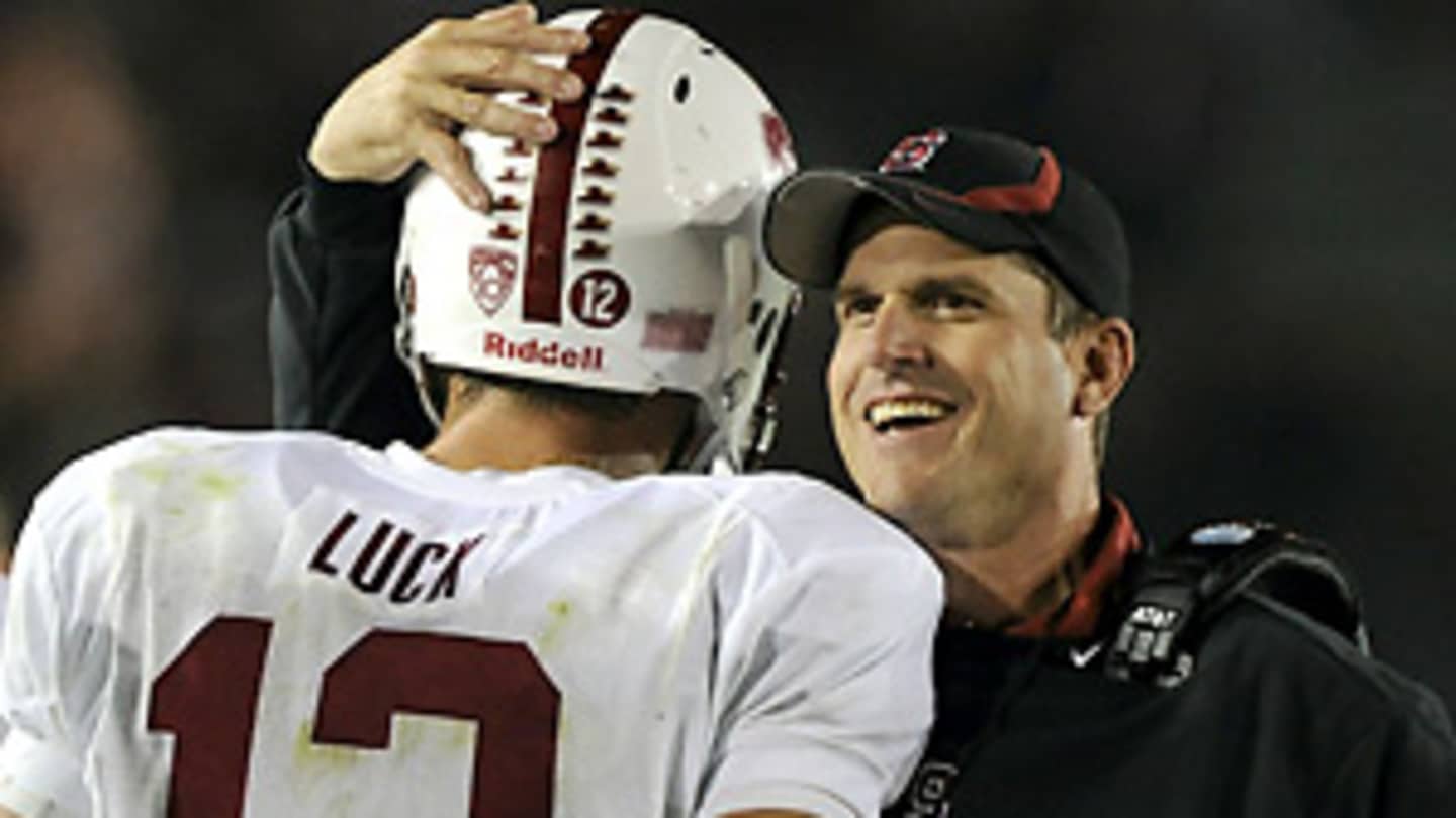 Don Banks: 49ers' Harbaugh has unique insight on Luck, Griffin; more ...