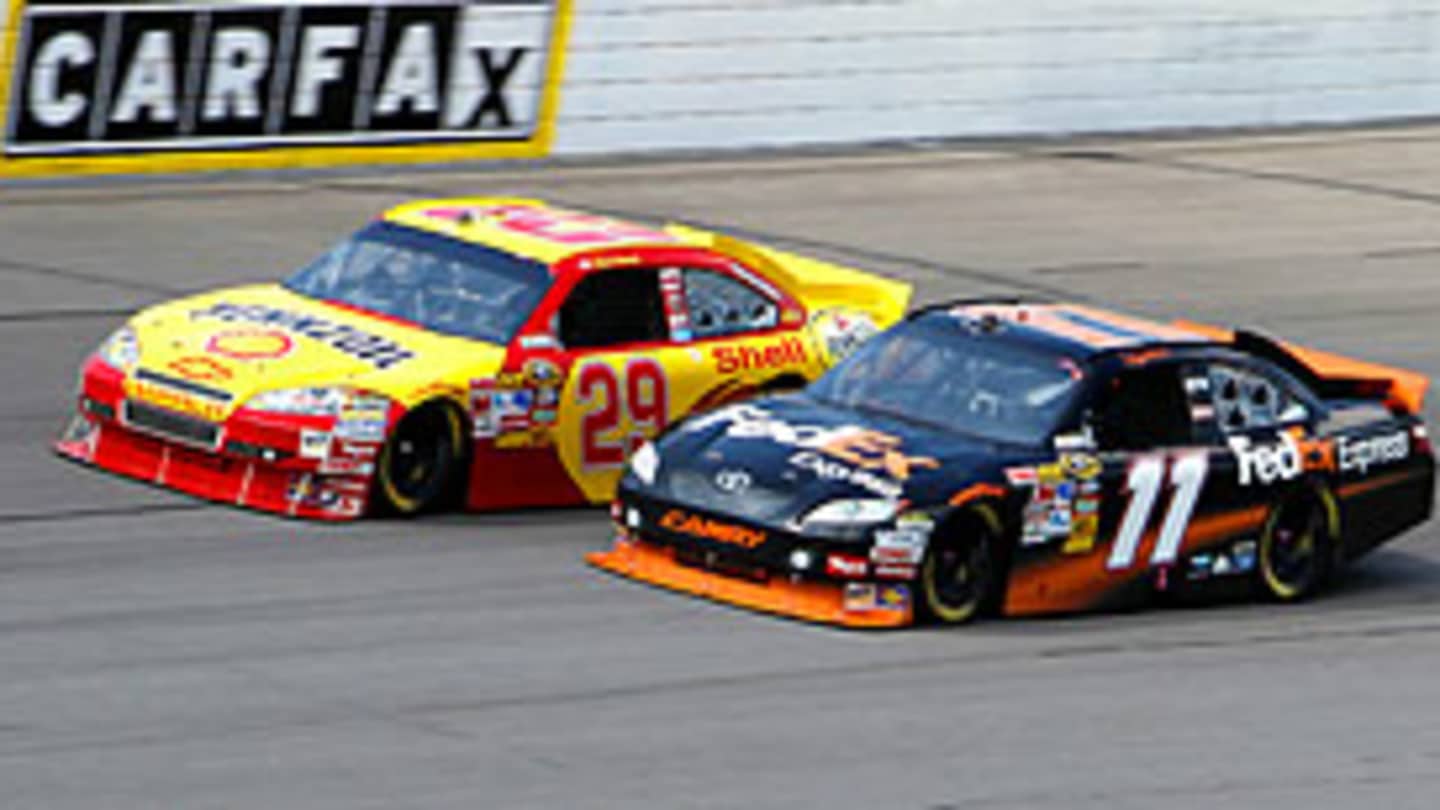 Tim Tuttle: Bedeviled Hamlin determined to challenge Harvick - Sports ...