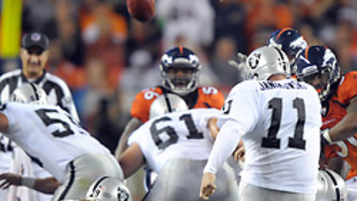 Janikowski ties NFL record with 63-yard FG - Sports Illustrated