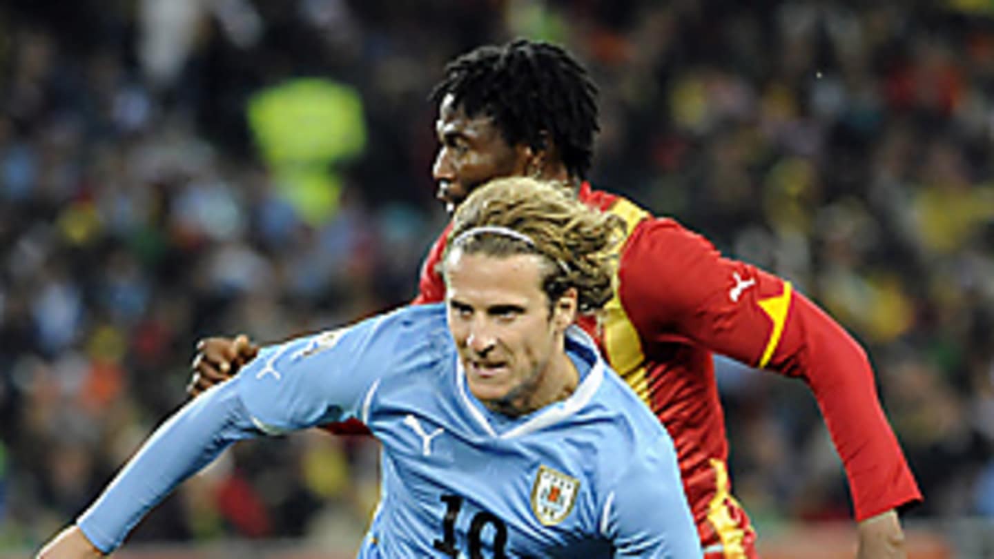 Ben Lyttleton: Uruguay leans heavily on forward tandem of Forlan and ...