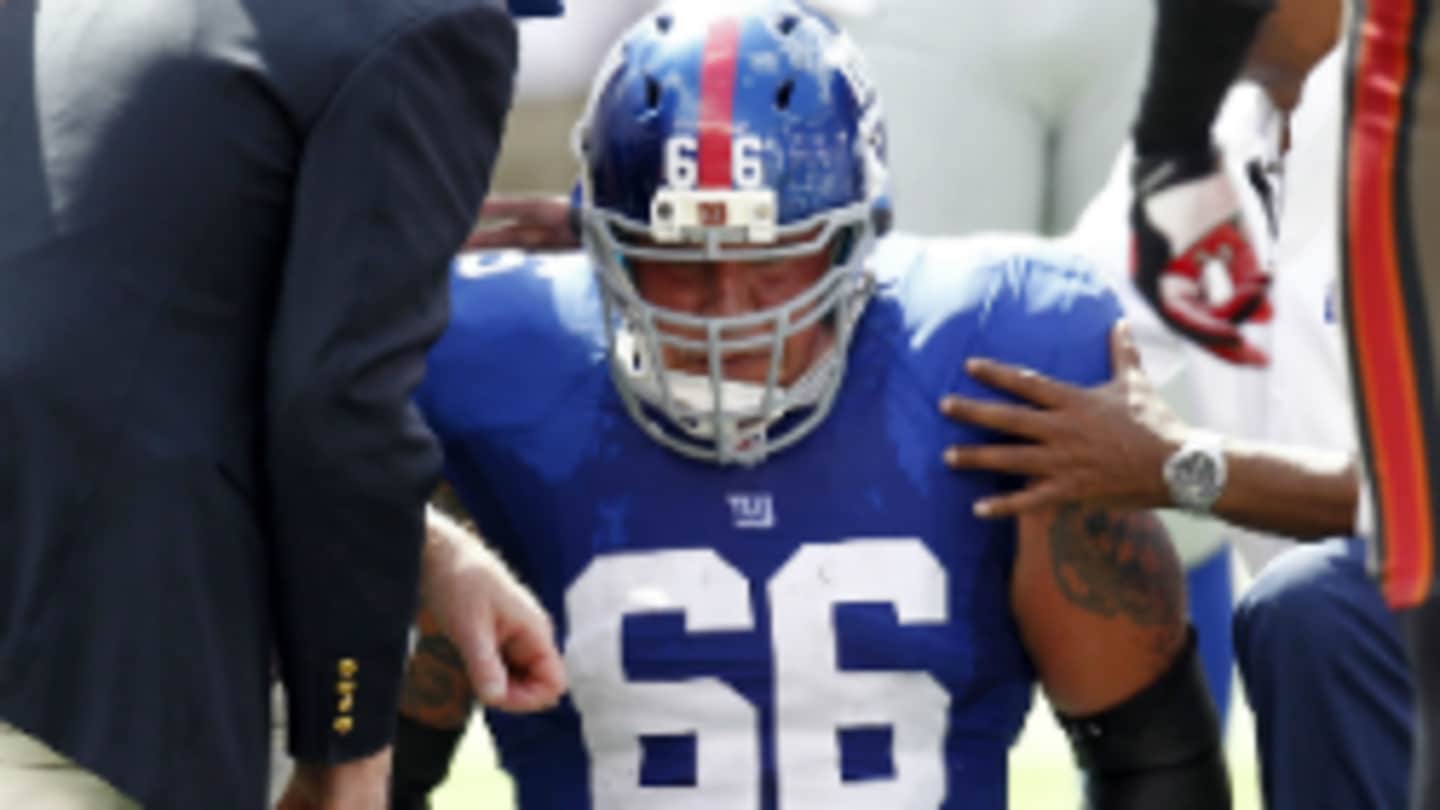 David Diehl injury update: Giants tackle reportedly did not suffer ACL ...