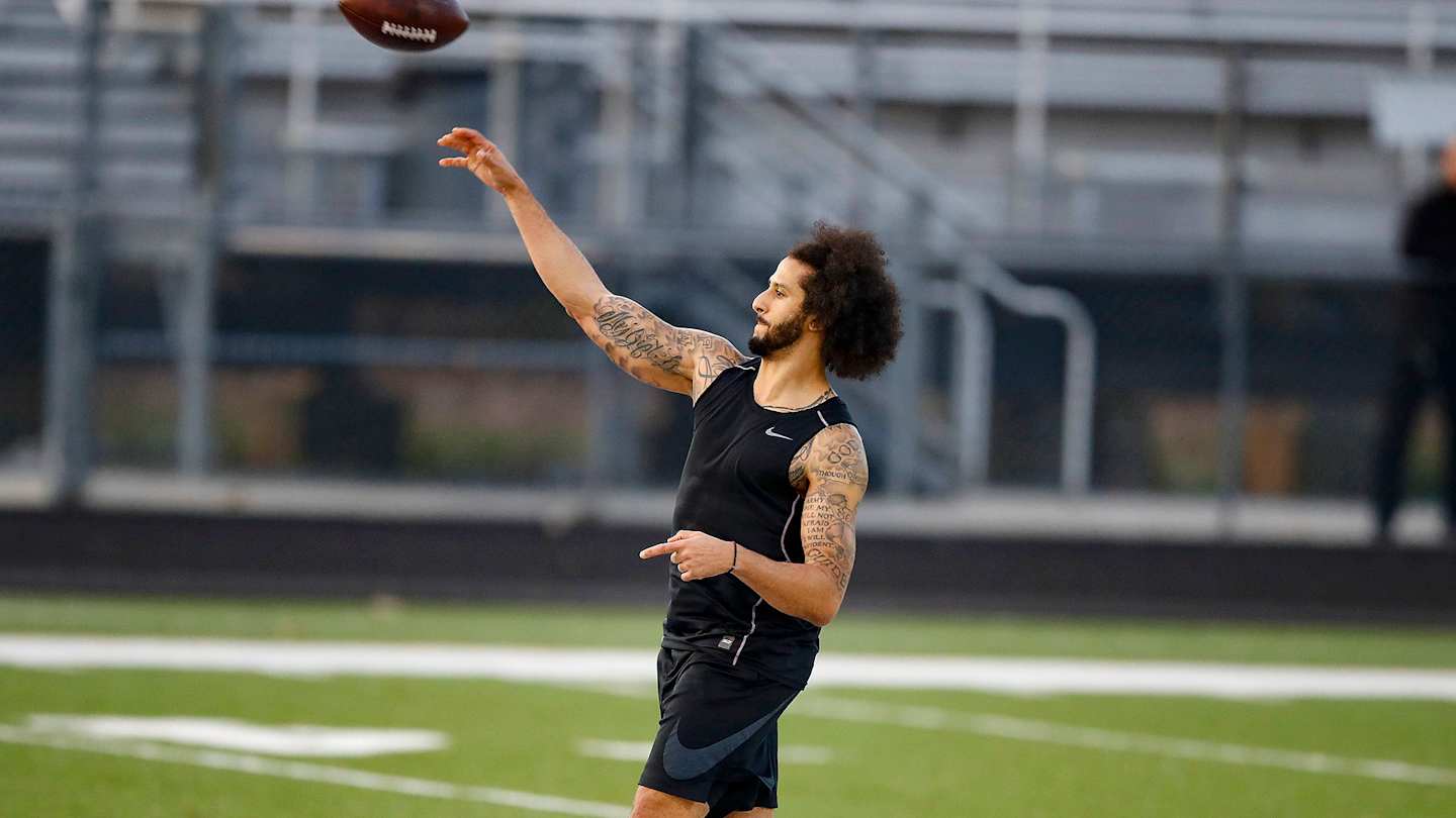 colin kaepernick workout