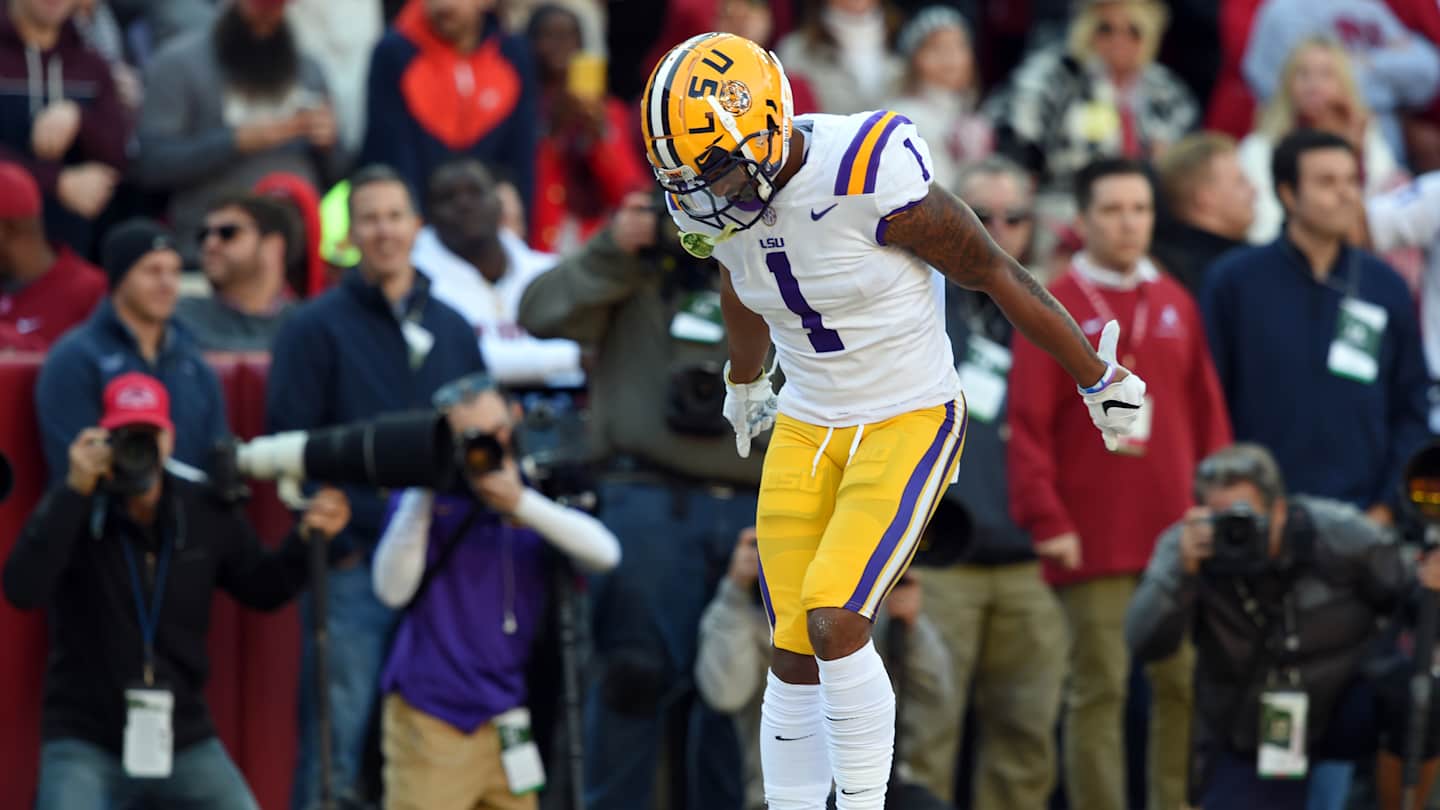 LSU receiver Ja'Marr Chase Named SEC Offensive Player of the Week for ...