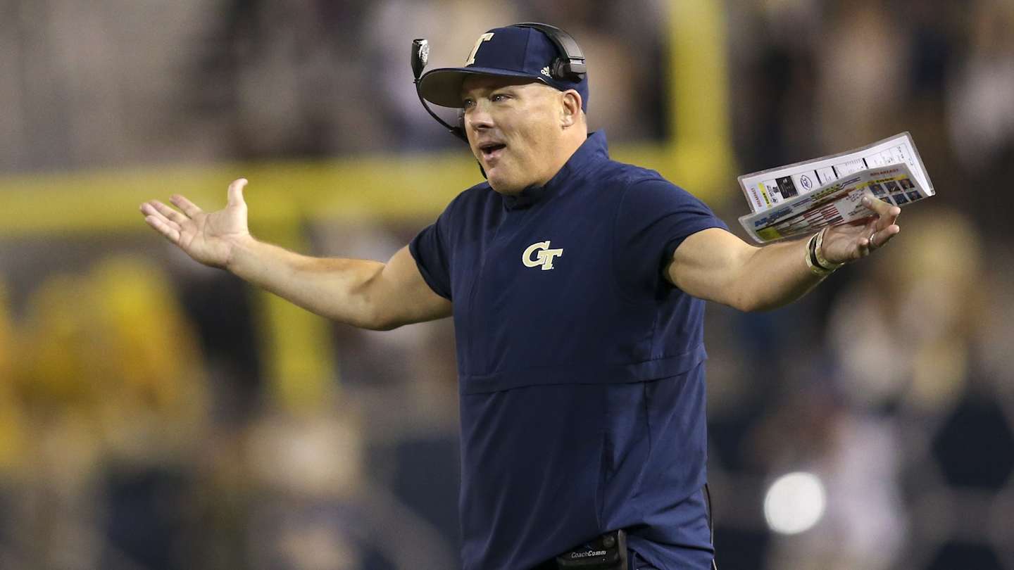 Georgia Tech Football Head Coach Geoff Collins Previews Georgia ...