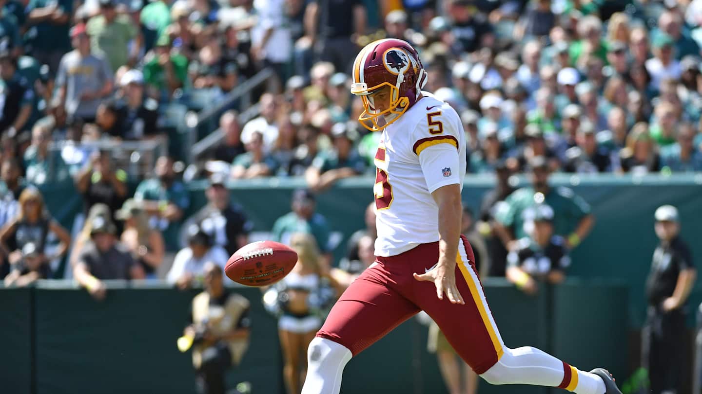 Washington Punter Tress Way Wins NFC Special Teams Player of the Week ...