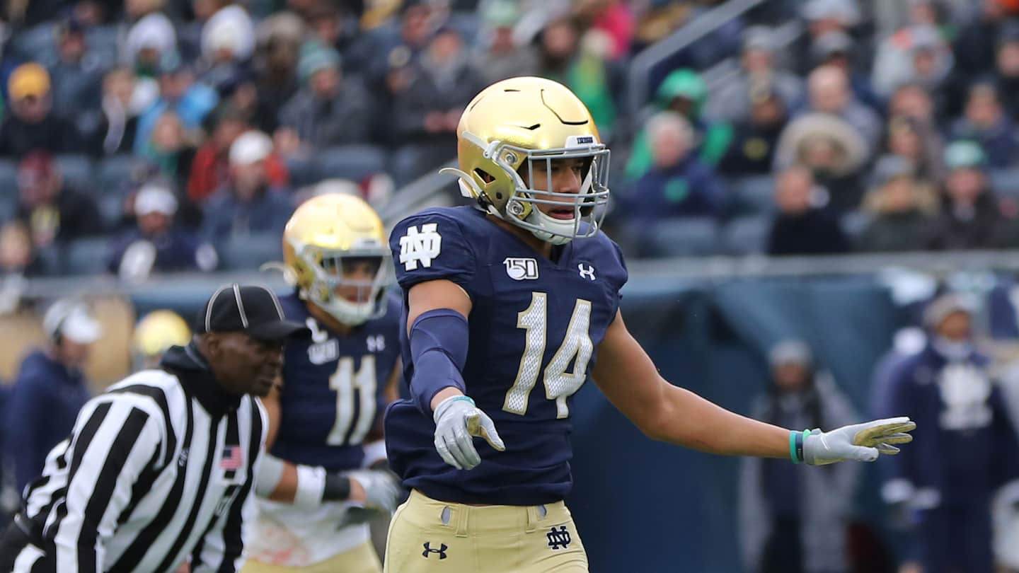 Final 2022 NFL Draft Predictions For Kyle Hamilton - Sports Illustrated ...