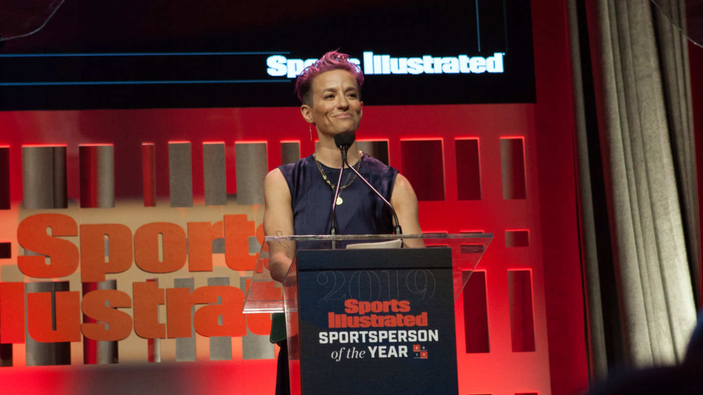 Megan Rapinoe Sportsperson of the Year award speech (video) - Sports ...