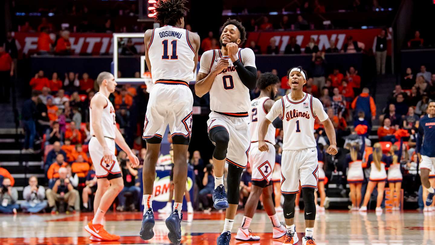 VIDEO: Illinois guards Alan Griffin & Trent Frazier after win vs ...