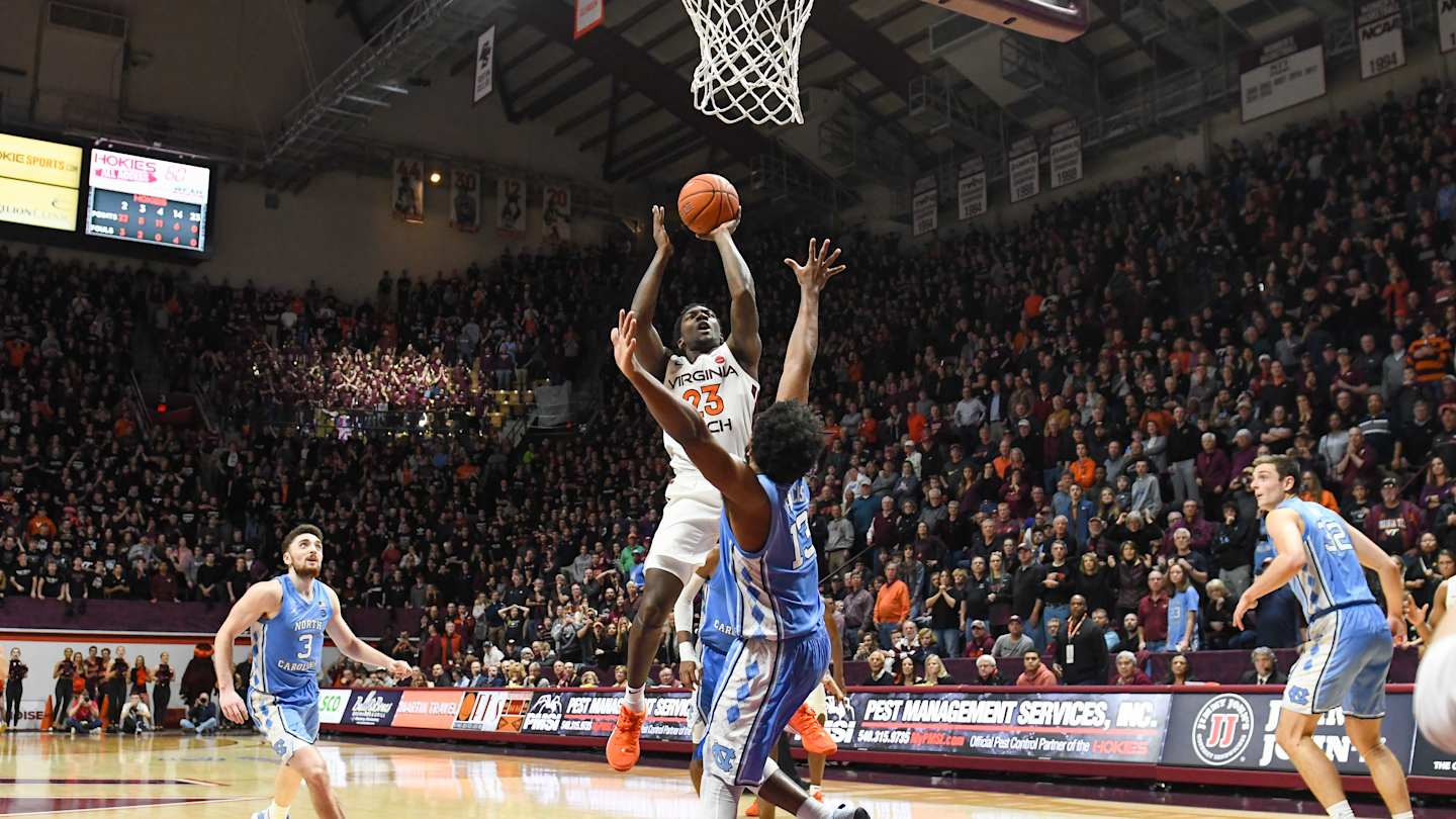Virginia Tech Basketball Beats UNC: Tyrece Radford's Only Bucket Comes ...