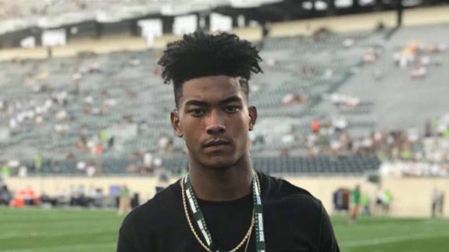 20 MI WR Devell Washington Talks MSU Visit - Sports Illustrated ...