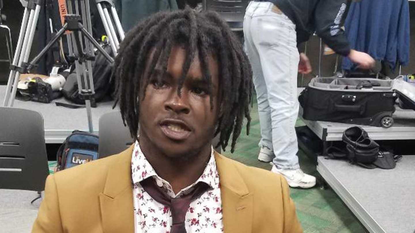 MSU DB Tre Person Post Win Over CMU! - Sports Illustrated Michigan ...