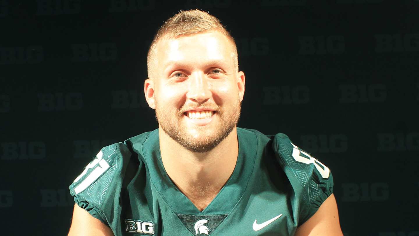 MSU Football TE Matt Sokol - Sports Illustrated Michigan State Spartans ...