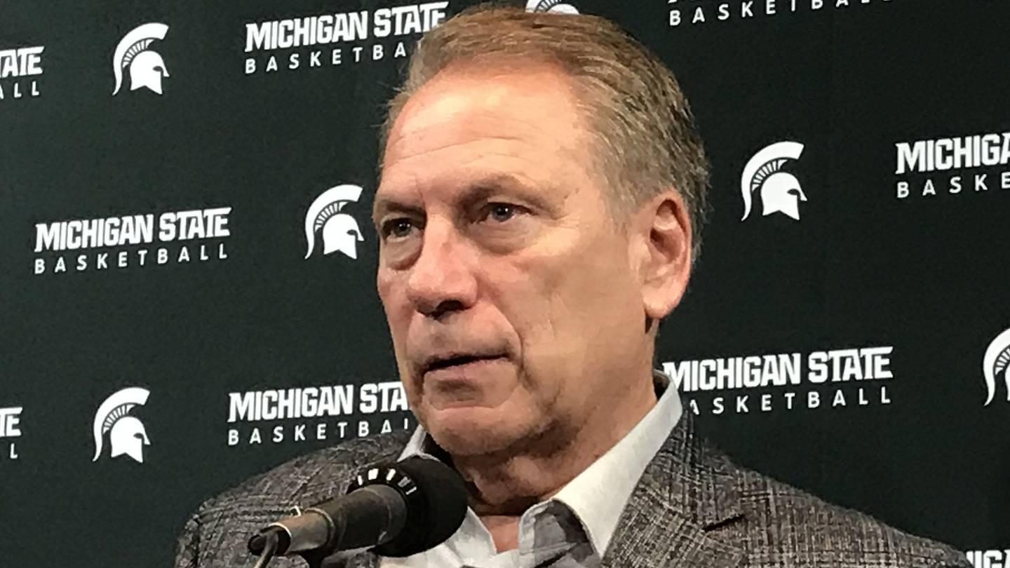 Tom Izzo Post Beating NMU 93-47! - Sports Illustrated Michigan State ...