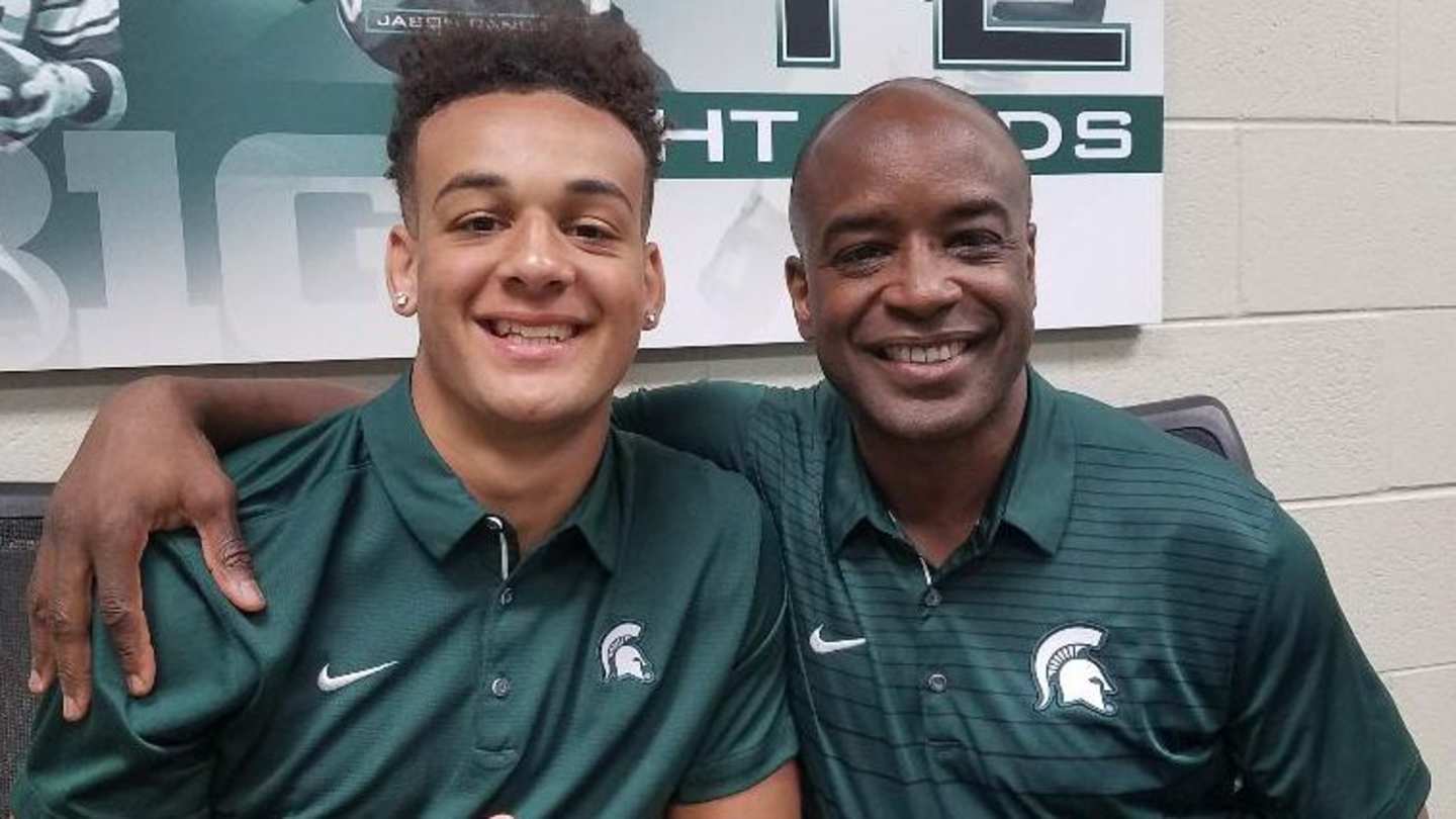 EXCLUSIVE: MSU COACH SHELDON WHITE & HIS SON WR CODY ON FAMILY ...