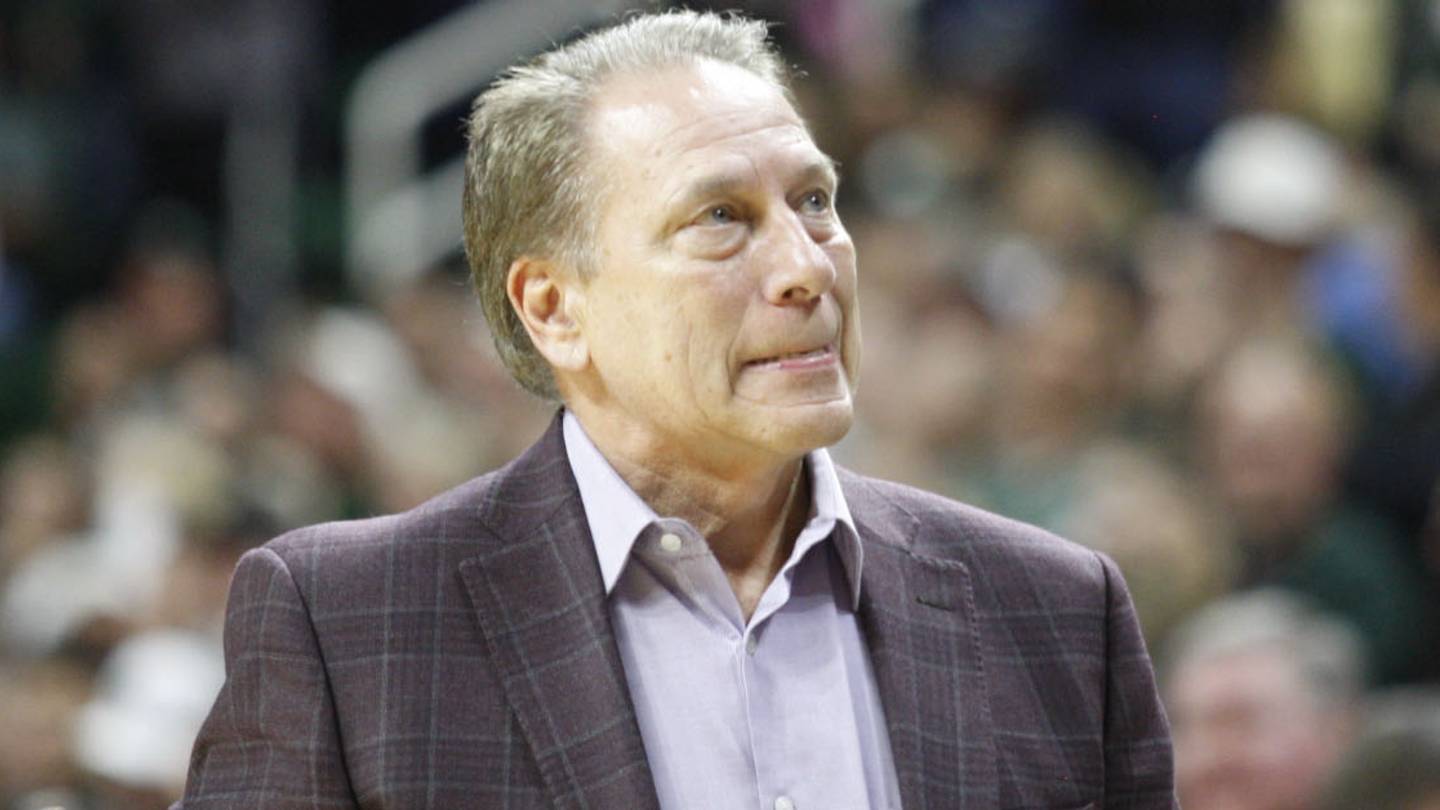 Tom Izzo after beating Green Bay - Sports Illustrated Michigan State ...