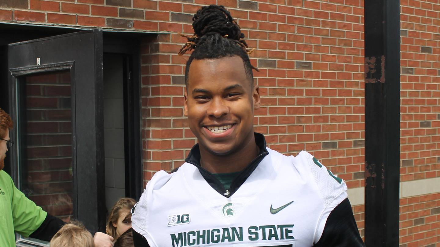 Michigan State WR Darrell Stewart POST SPRING GAME! - Sports ...