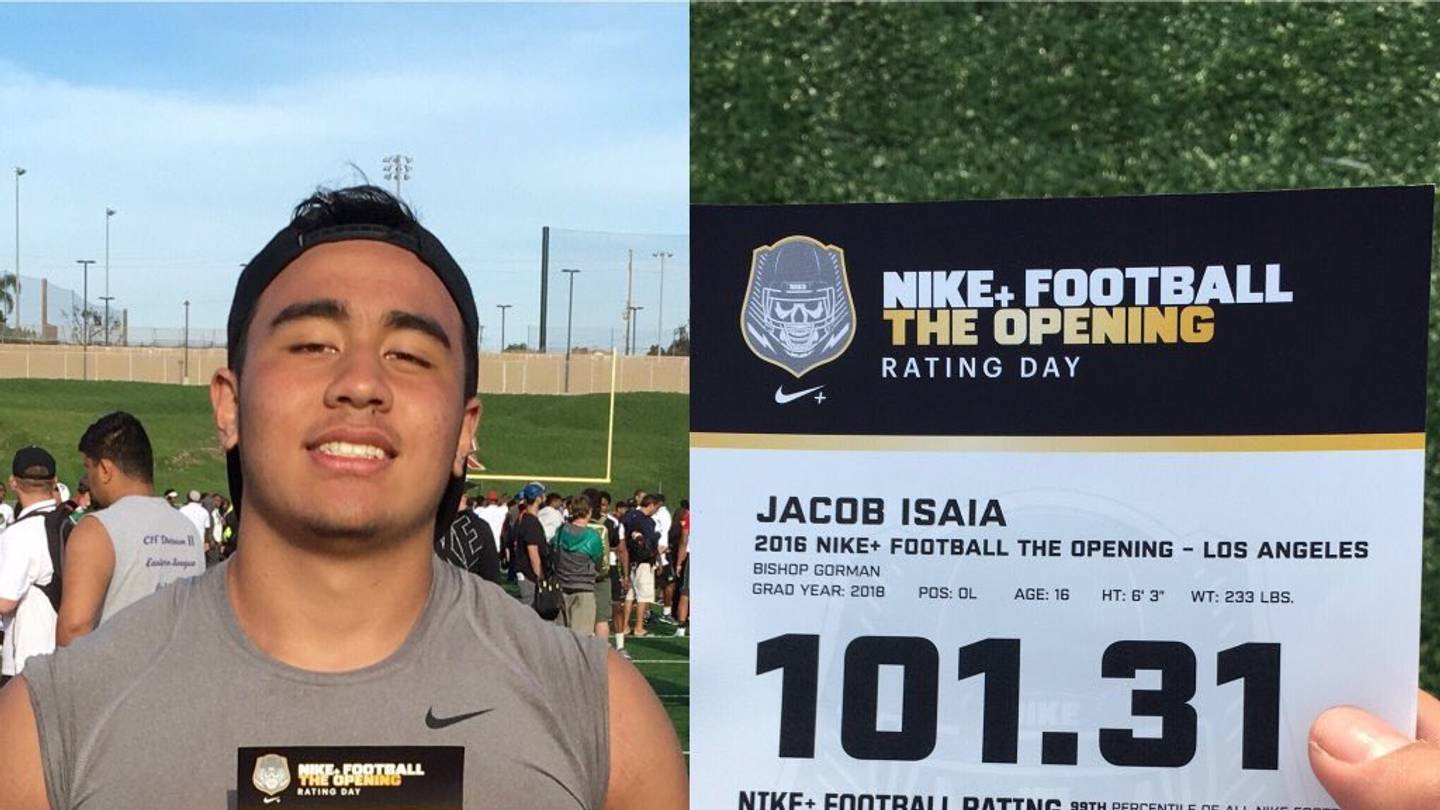 Grandson of Spartan Nation ICON Bob Apisa, Top Tier 2018 OL Recruit ...