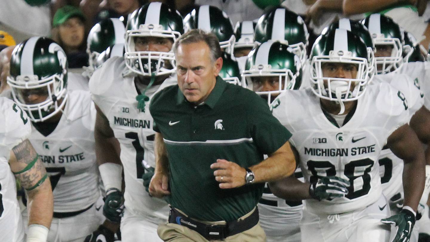 Michigan State Coach Mark Dantonio Must Let the "Lion out of the Cage ...