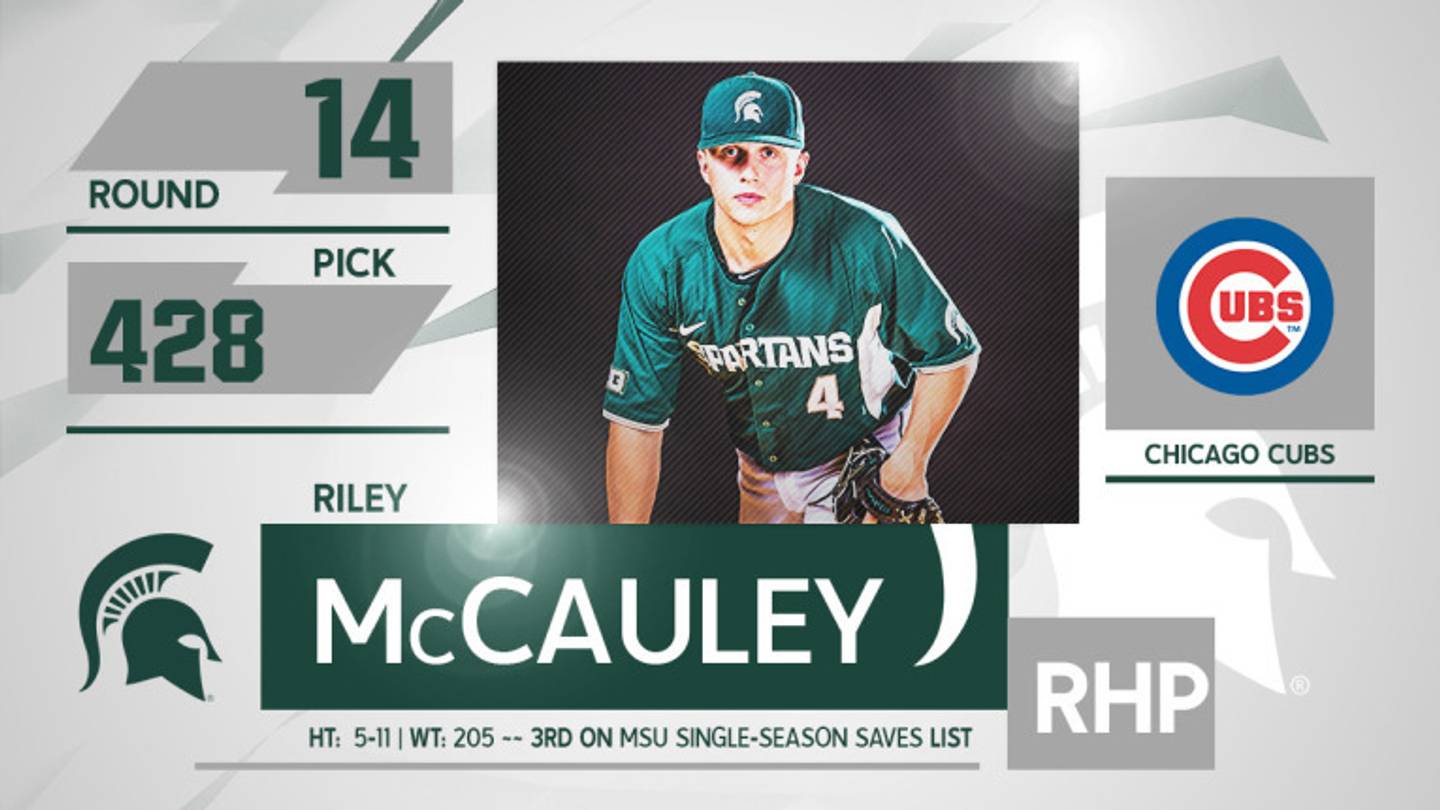Riley McCauley Selected In 14th Round Of MLB Draft - Sports Illustrated ...