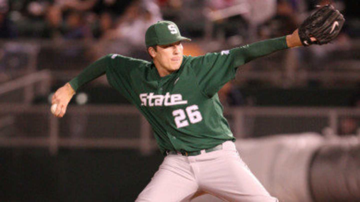 Michigan State Junior Pitcher Kurt Wunderlich Named Big Ten Co-Pitcher ...
