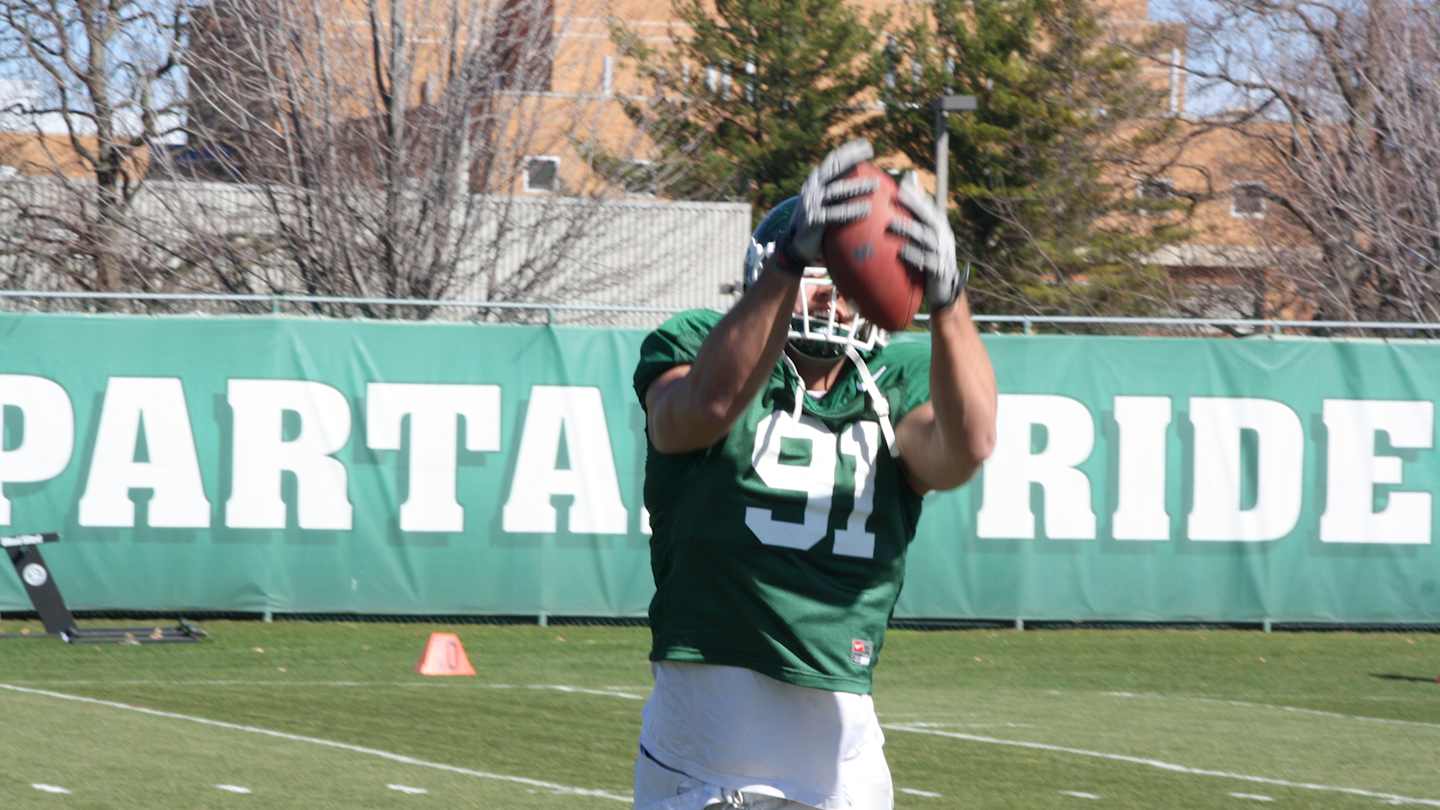 Tyler Hoover says Spartans' defensive line is anchor of defense ...