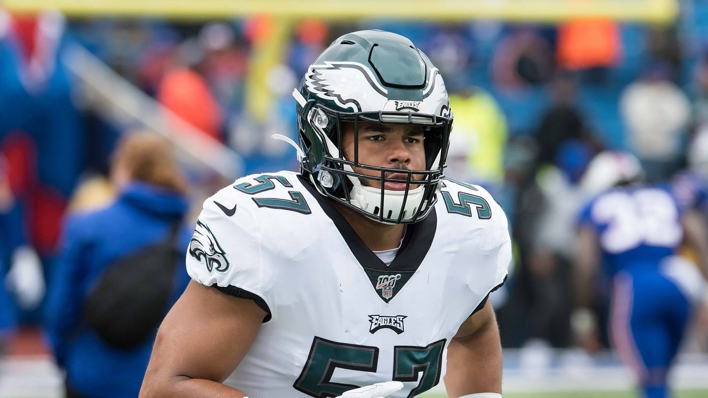 T.J. Edwards Highlights Eagles are too Disciplined with LBs - Sports ...