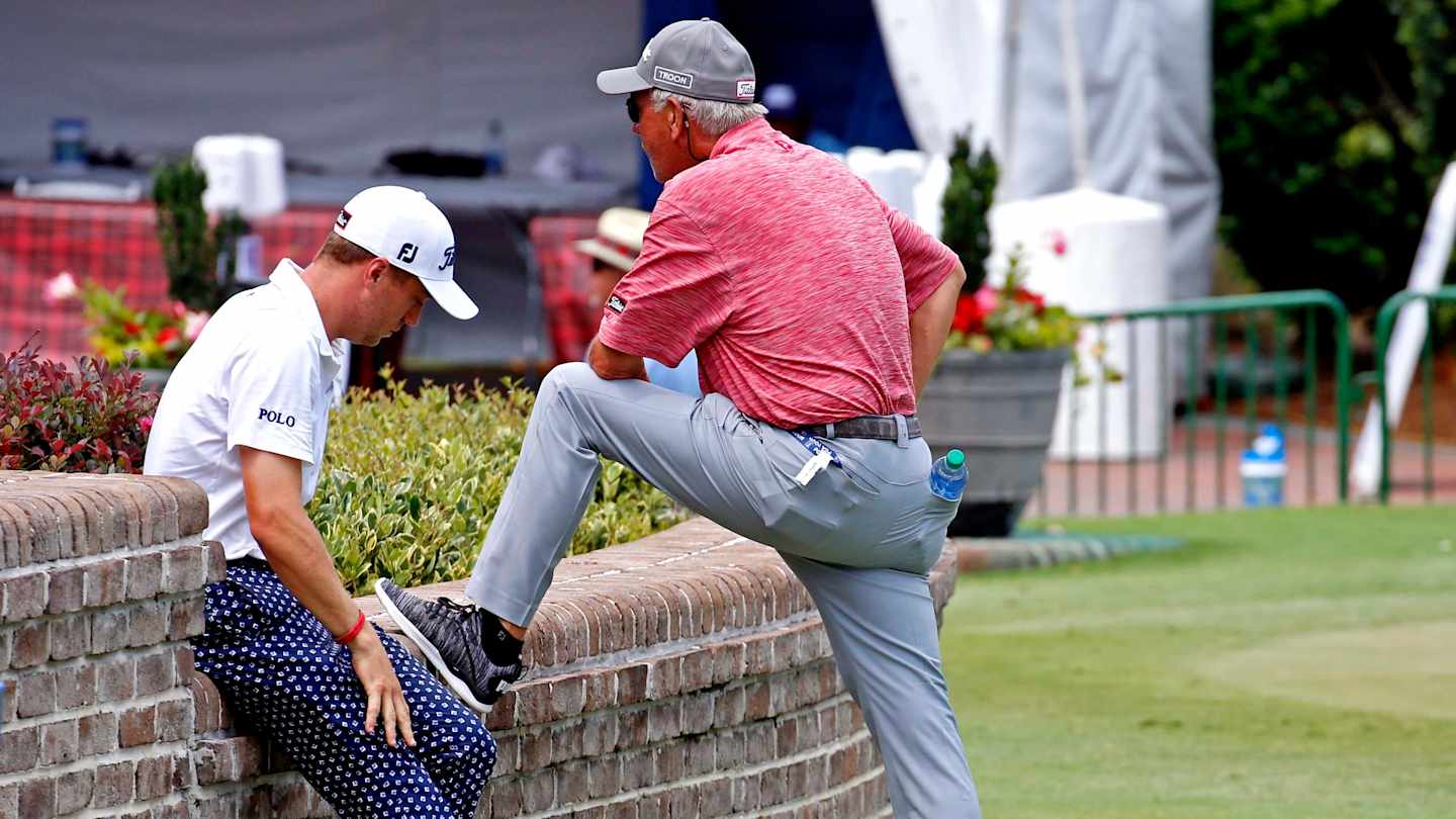 Memorial Tournament: Justin Thomas' father fills in as caddy - Sports ...