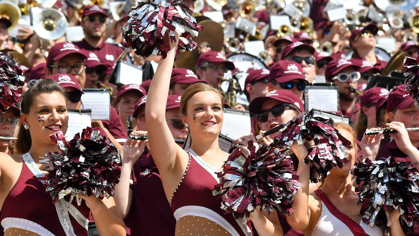 Mississippi State's Famous Maroon Band marching on through the ...
