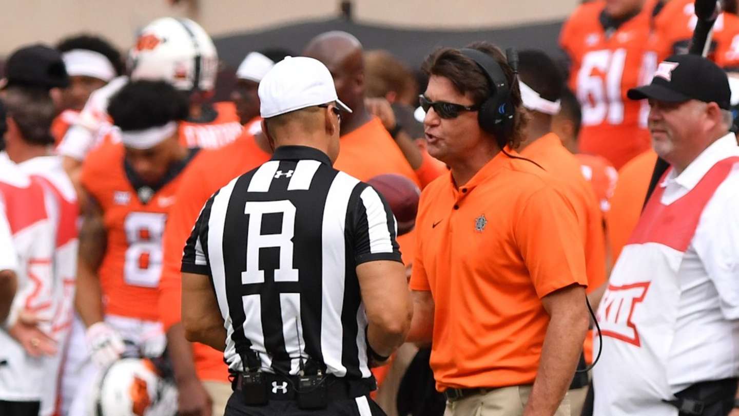 Greg Burks talks Boone PIckens Stadium and officiating in a pandemic ...