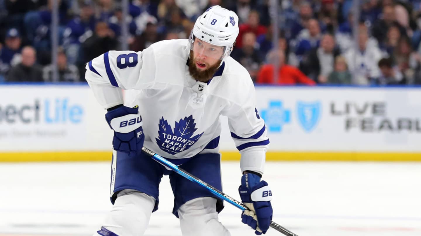 Maple Leafs' Jake Muzzin alert after taken off ice on stretcher ...