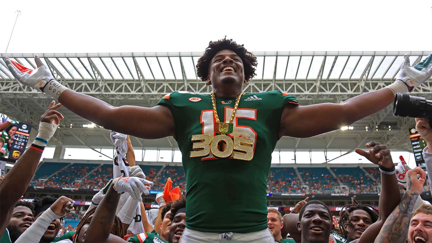 Miami's Greg Rousseau opts out of 2020 season, expected to prepare for ...