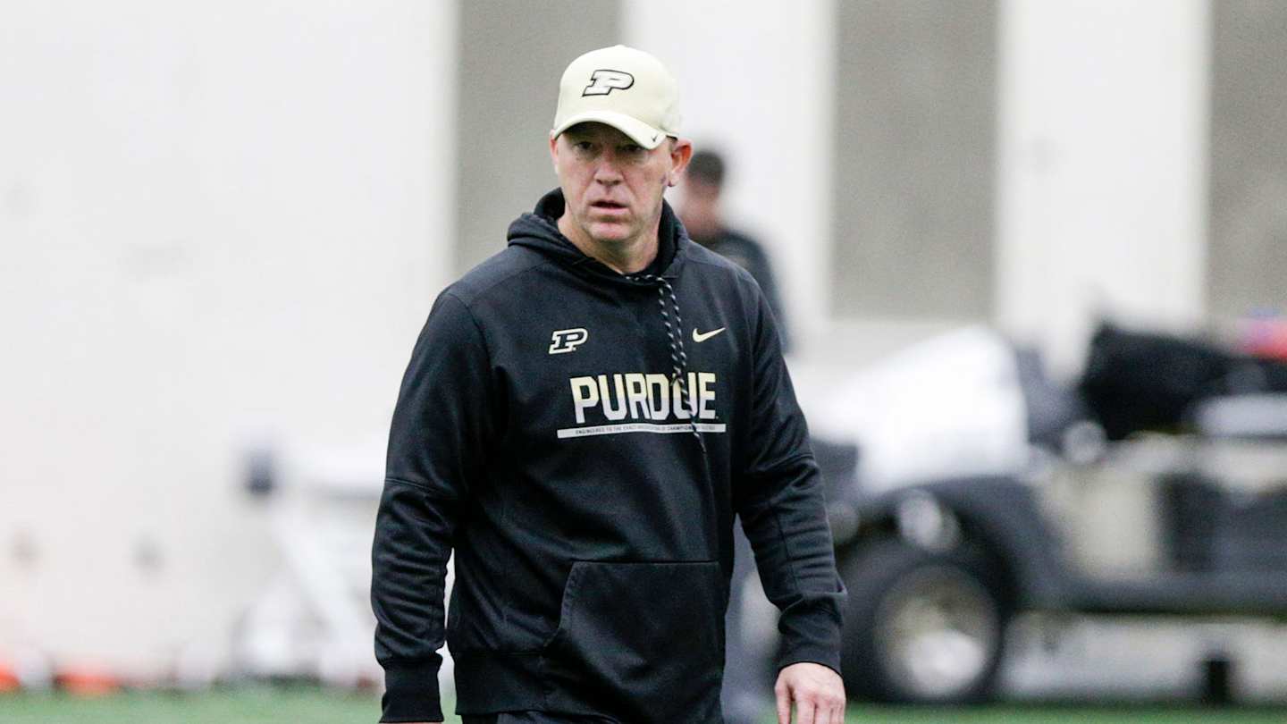 Big Ten spring football: Purdue's Jeff Brohm reveals plan - Sports ...
