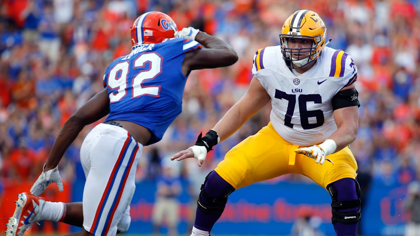 LSU Senior Right Tackle Austin Deculus "Out for a Little Bit" Ed ...