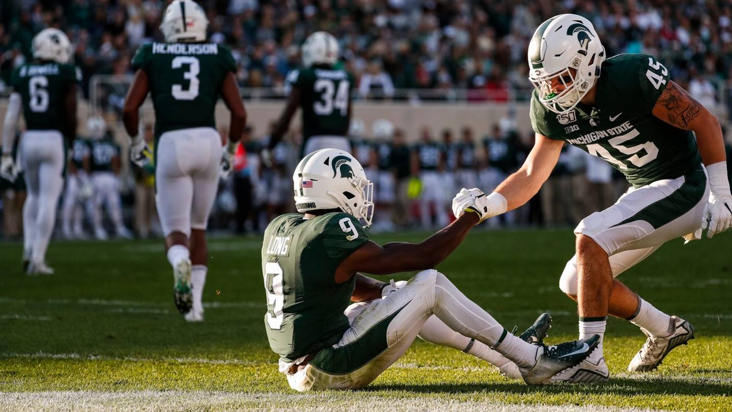 Michigan State's Dominique Long on Campbell Trophy Watchlist - Sports ...