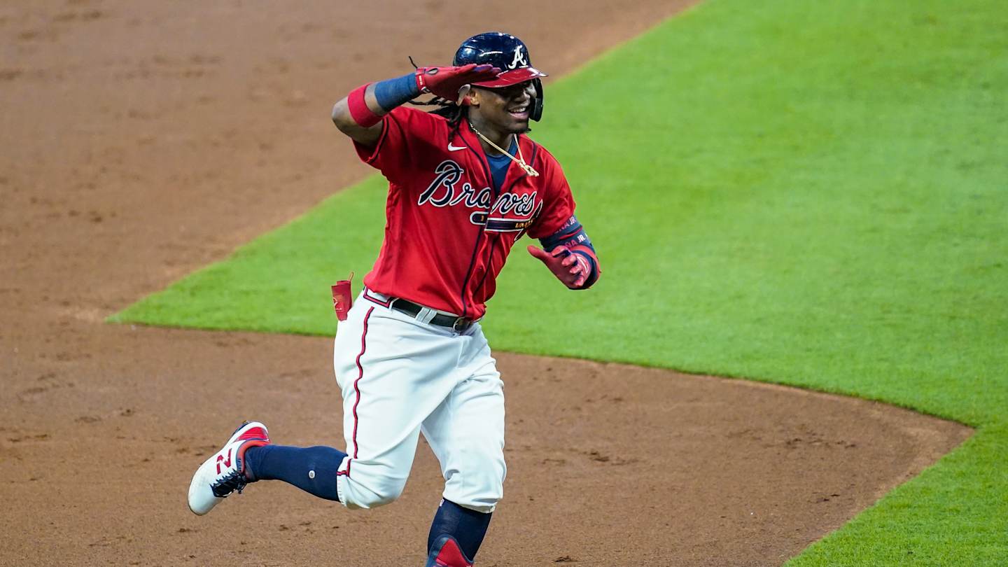 WATCH: Ronald Acuna gets in on the home run fun, hits two-run home run ...