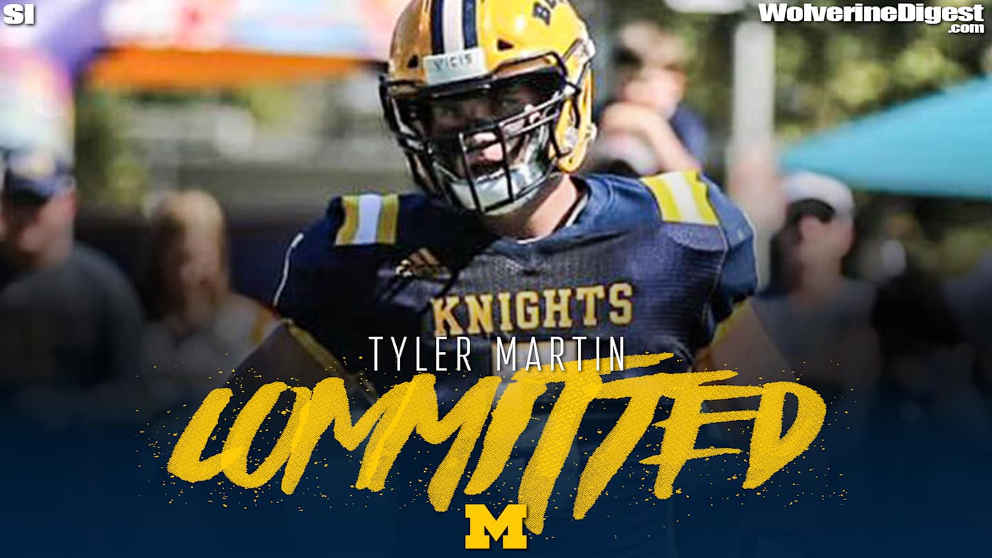 Tyler Martin Is A Wolverine - Sports Illustrated Michigan Wolverines ...