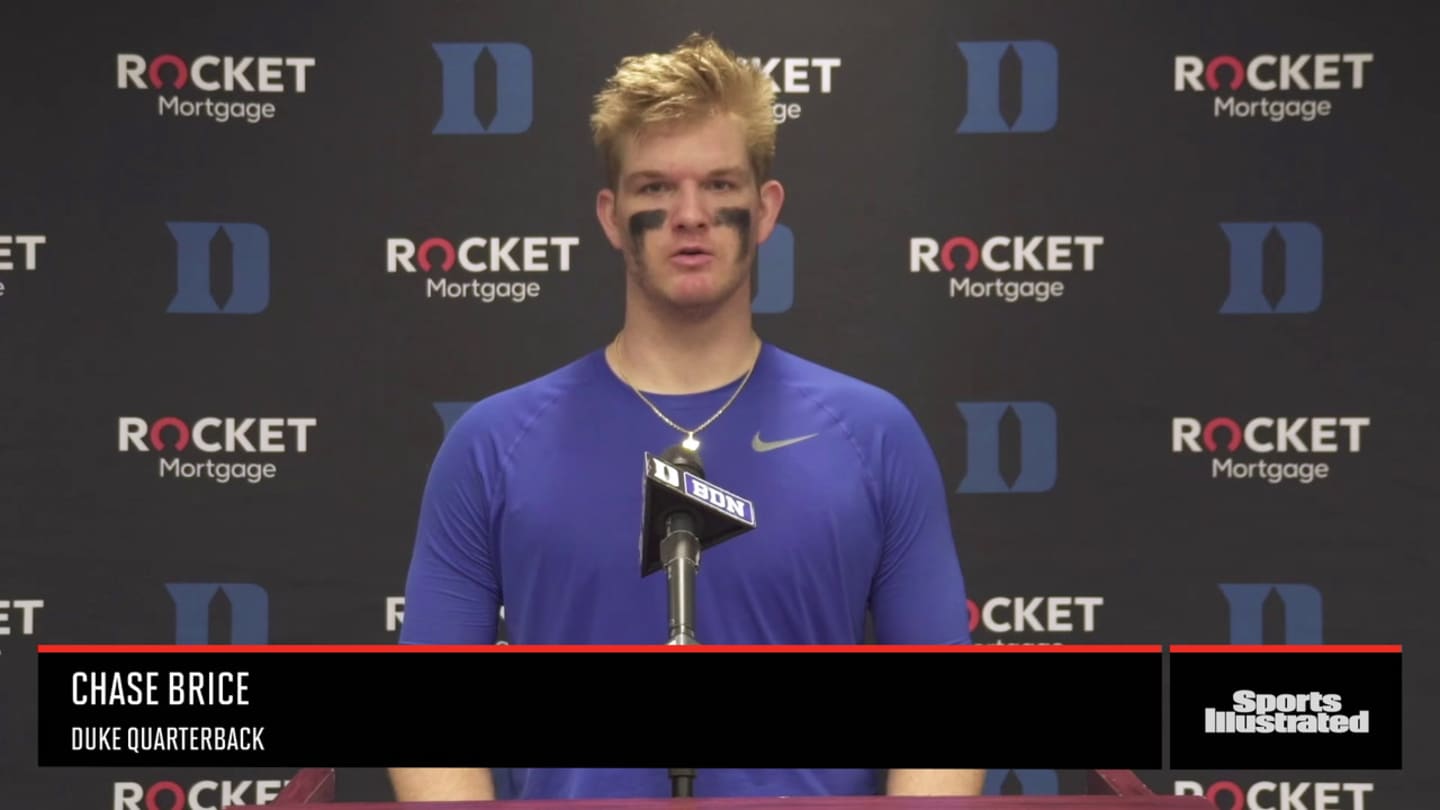 Revisiting the Duke Quarterback Battle: Chase Brice - Sports ...