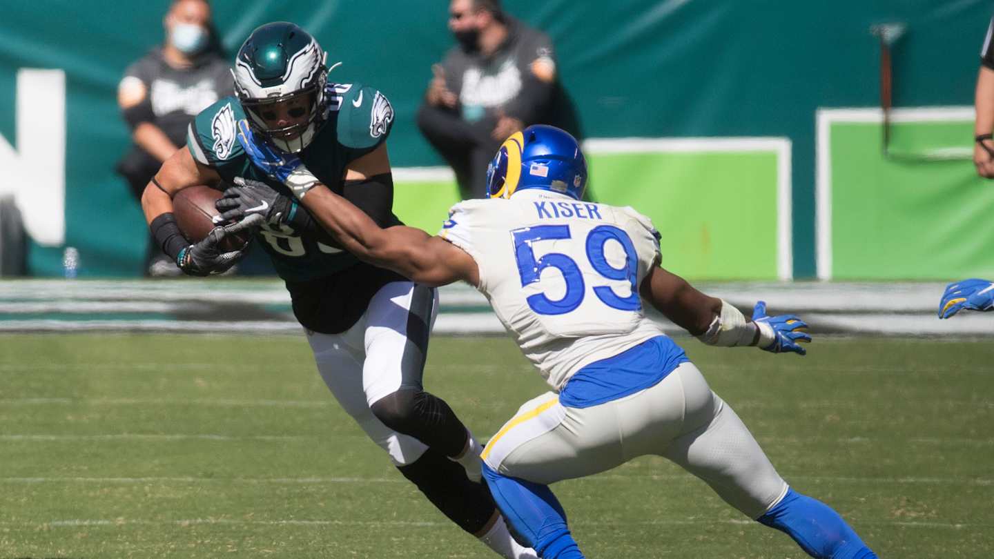 L.A. Rams Micah Kiser earns NFC defensive player of the week - Sports ...