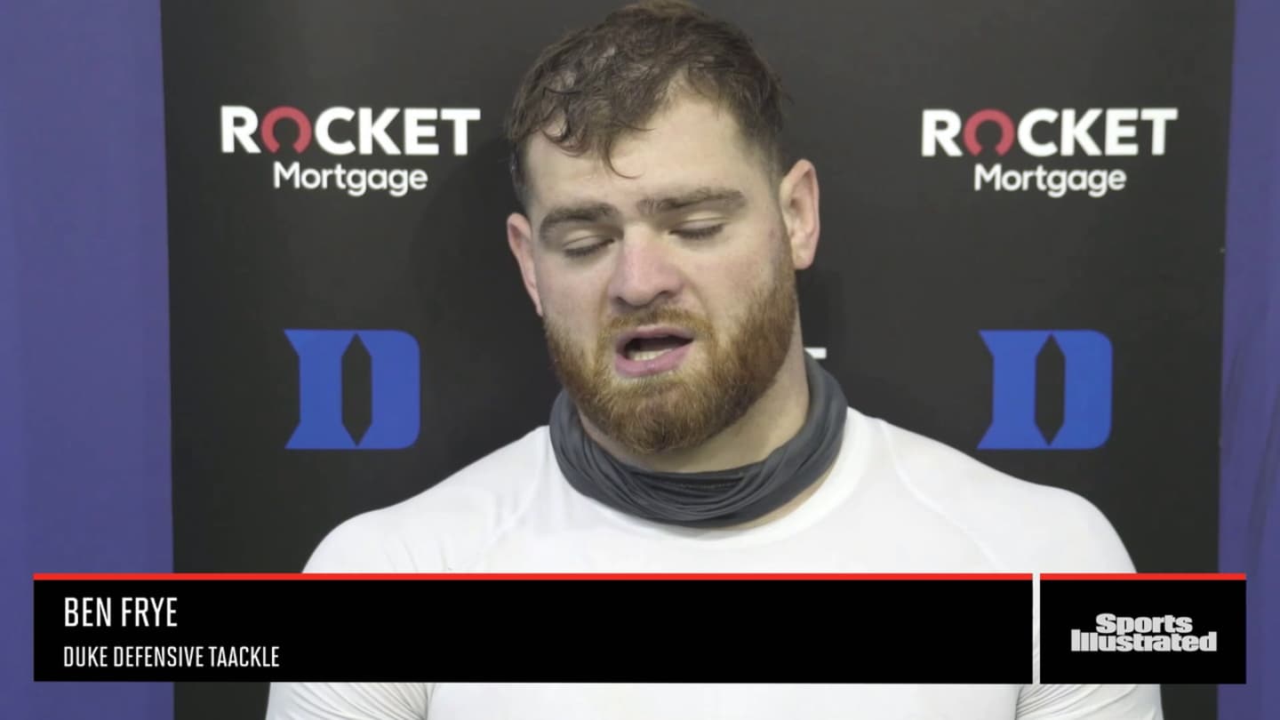 Duke's Ben Frye: "We've Got to Earn the Right to Rush the Passer ...