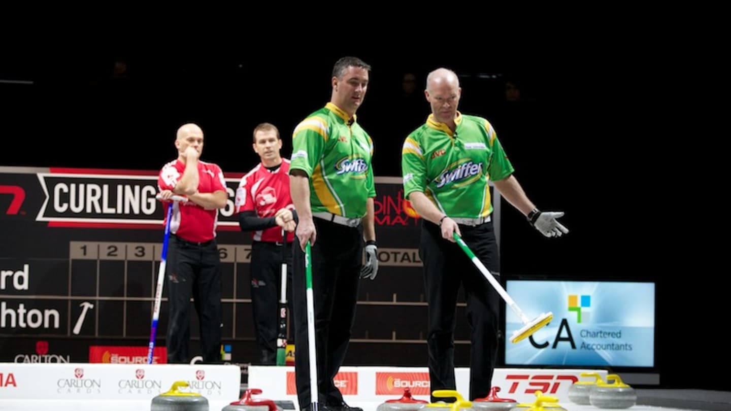 2012 TSN Skins Game – Howard vs Stoughton at the break - The Curling News