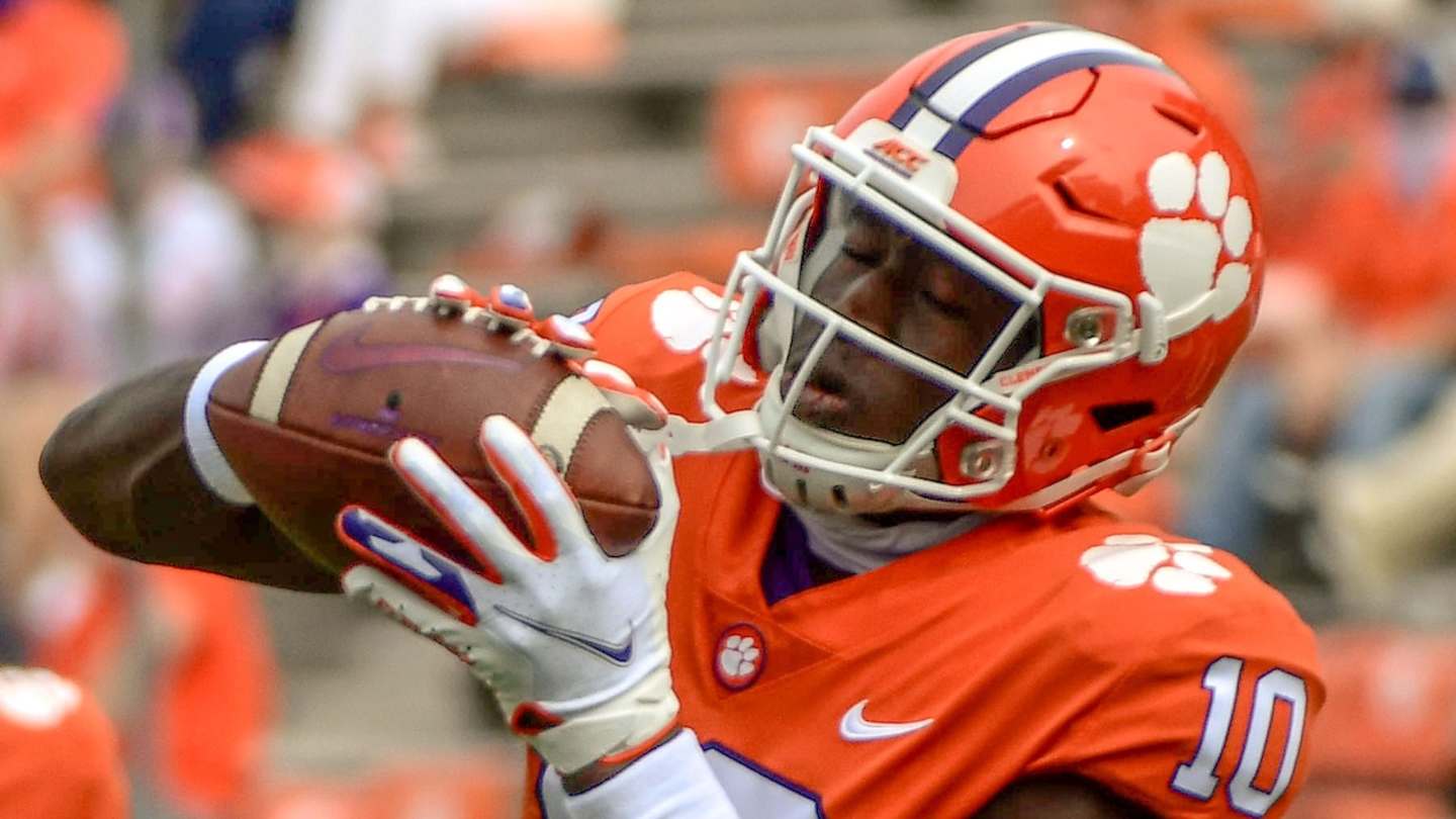 Clemson Receiver Joseph Ngata Still Slowed by Abdominal Injury - Sports ...
