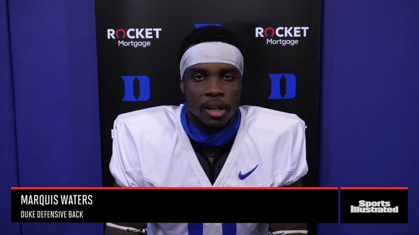 Marquis Waters Duke Will Start Off Fresh After Off Week - Sports ...