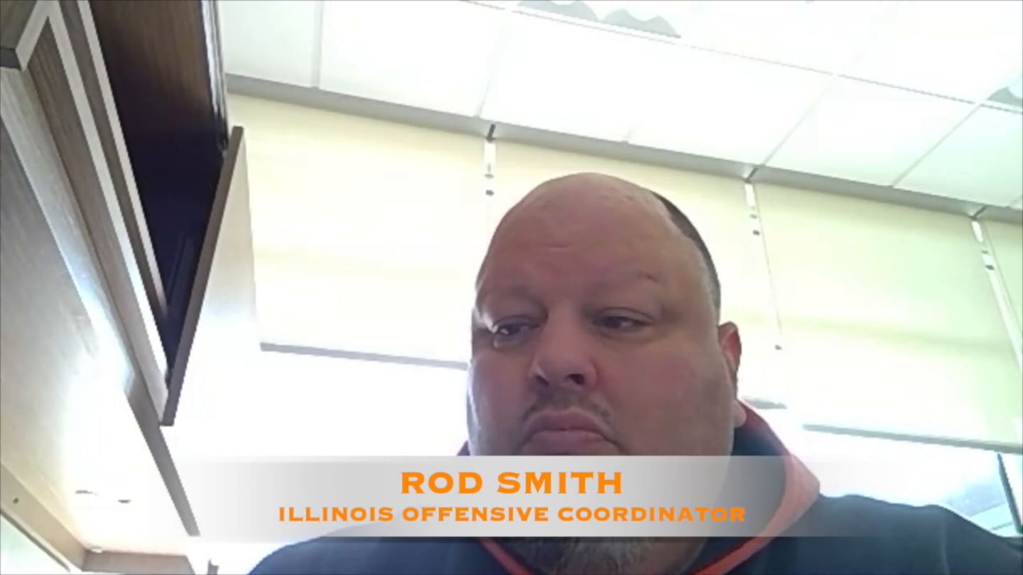 VIDEO: Illinois OC Rod Smith - Week 4 Review/Week 5 Preview - at ...