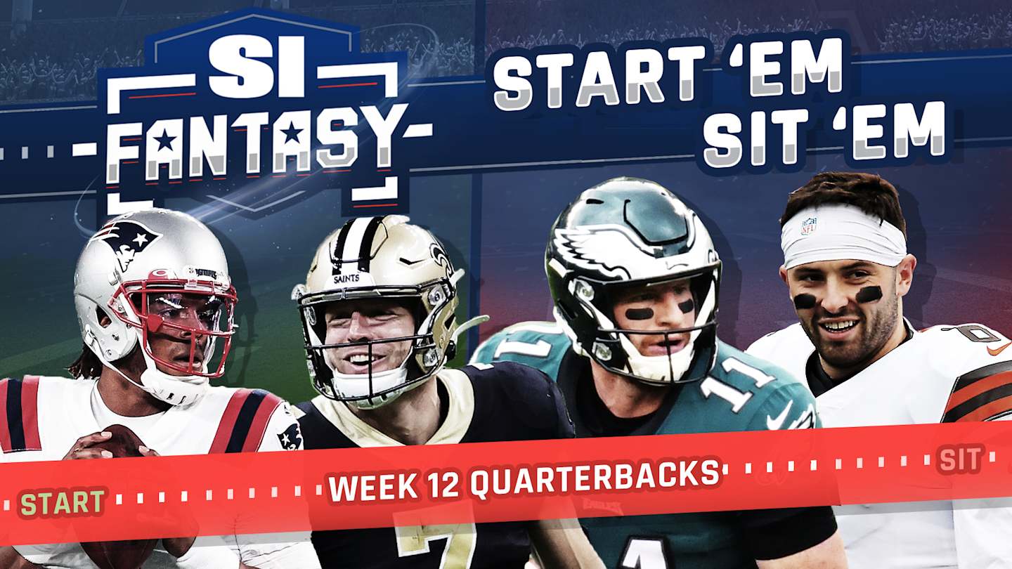 Fantasy Football Start 'Em, Sit 'Em Week 12: Quarterbacks - Sleepers ...